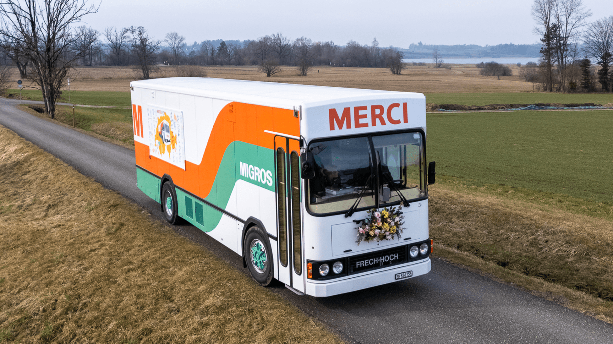 Der Migros «Merci Bus» – frisch gekühlt auf Tour!